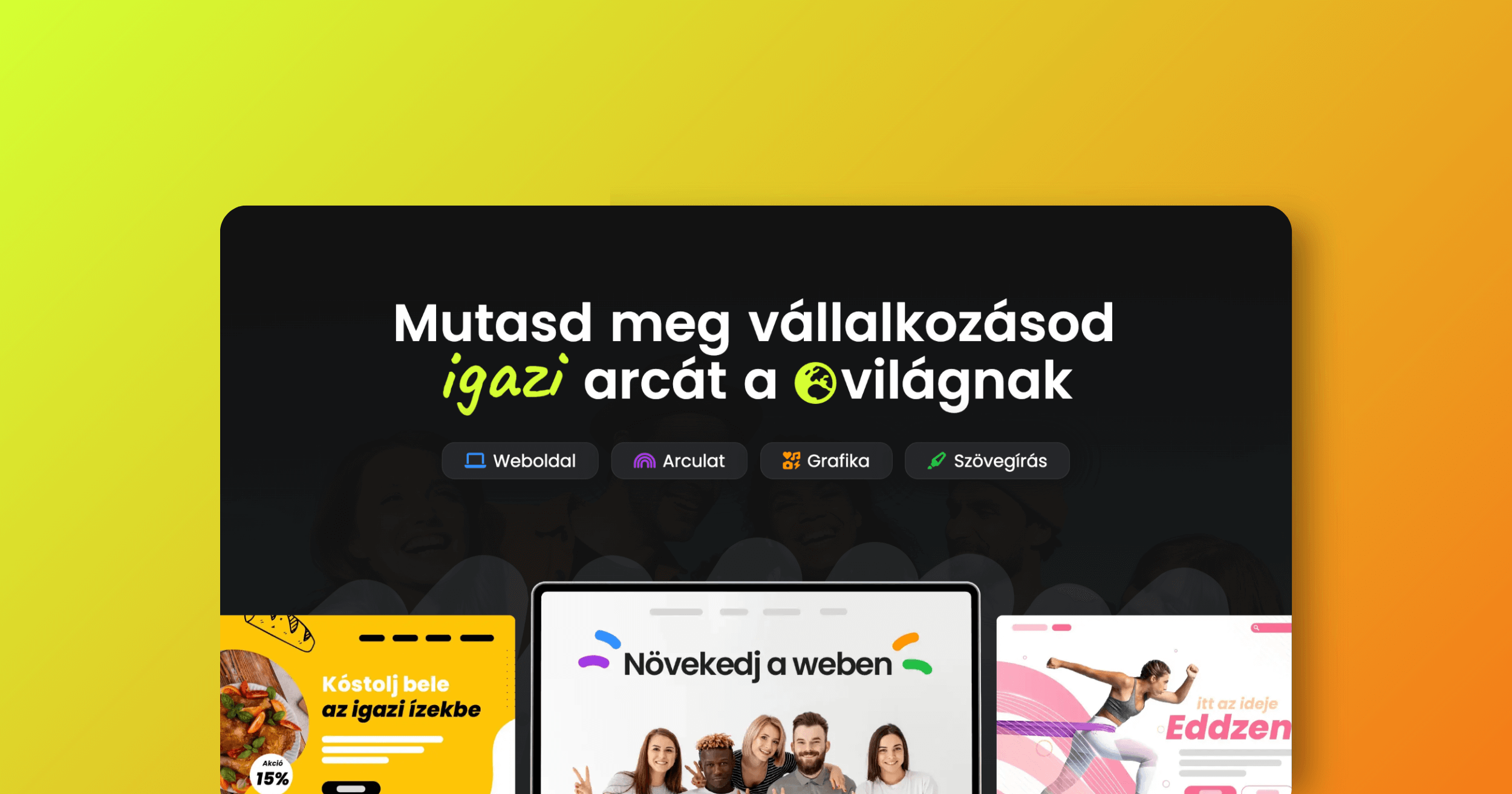 PixelCraft - Profi webes megjelenés vállalkozásodnak